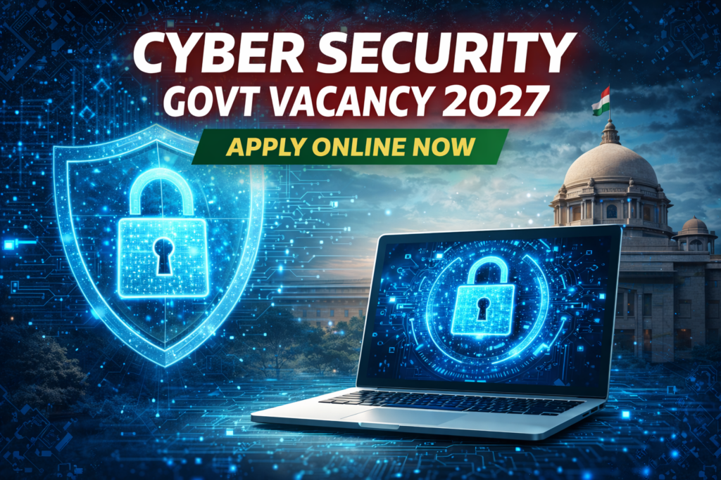 Cyber Security Govt Vacancy 2027 | Apply Online