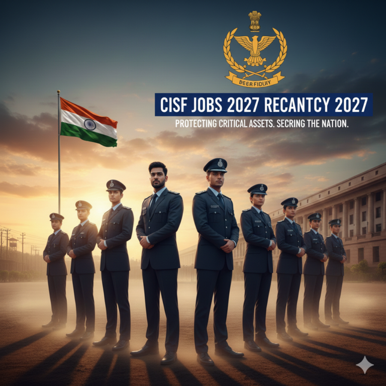 CISF Jobs 2027 Recruitment | Apply Online, Eligibility & Vacancy
