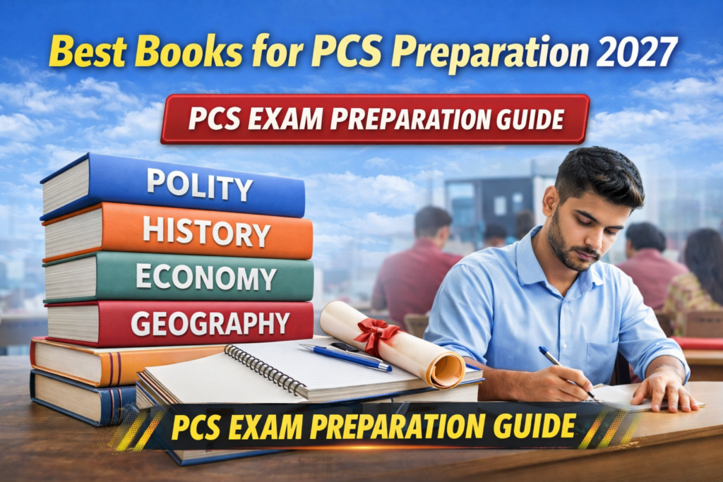 Best Books for PCS Preparation 2027 | Complete Guide