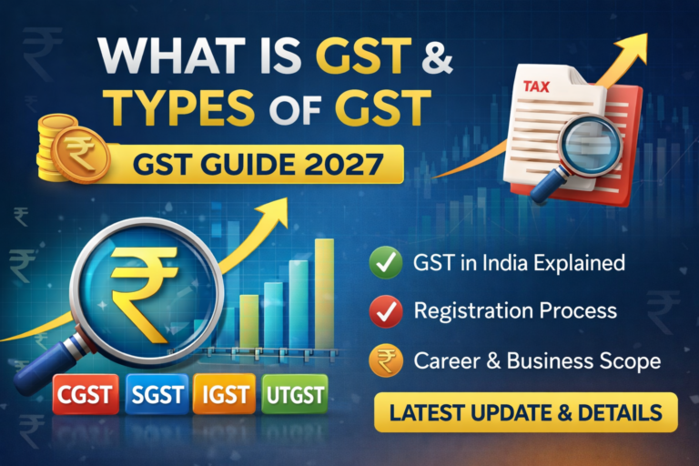 What is GST and Types of GST Explained | 2027