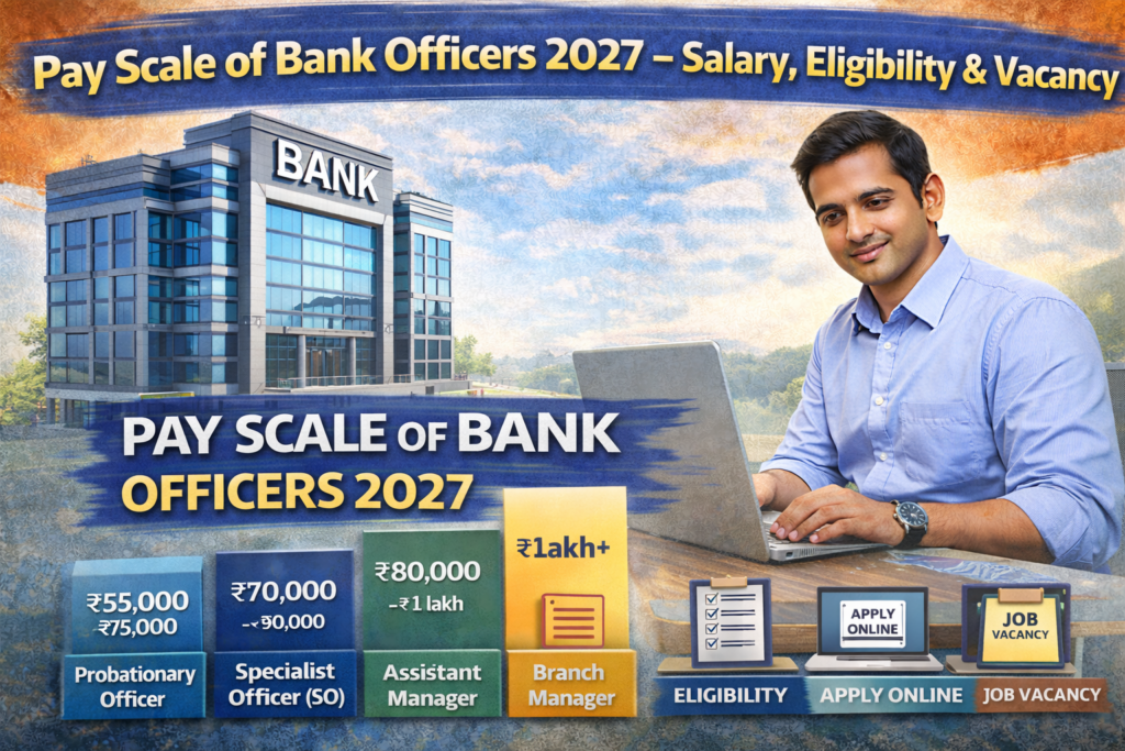 Pay Scale of Bank Officers 2027 | Salary, Eligibility & Apply